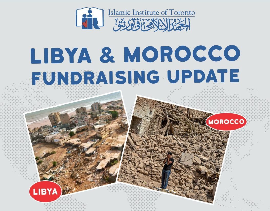 Morocco & Libya fundraising update - Islamic Institute of Toronto