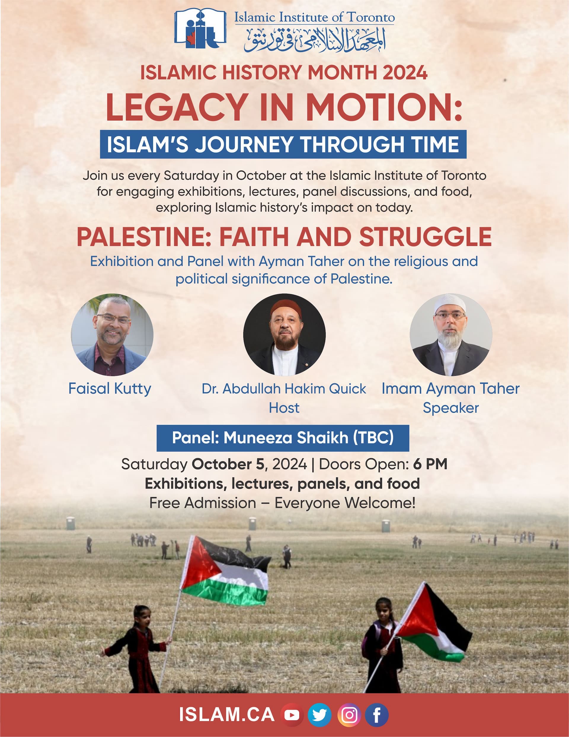 Islamic History Month 2024 - Islamic Institute of Toronto
