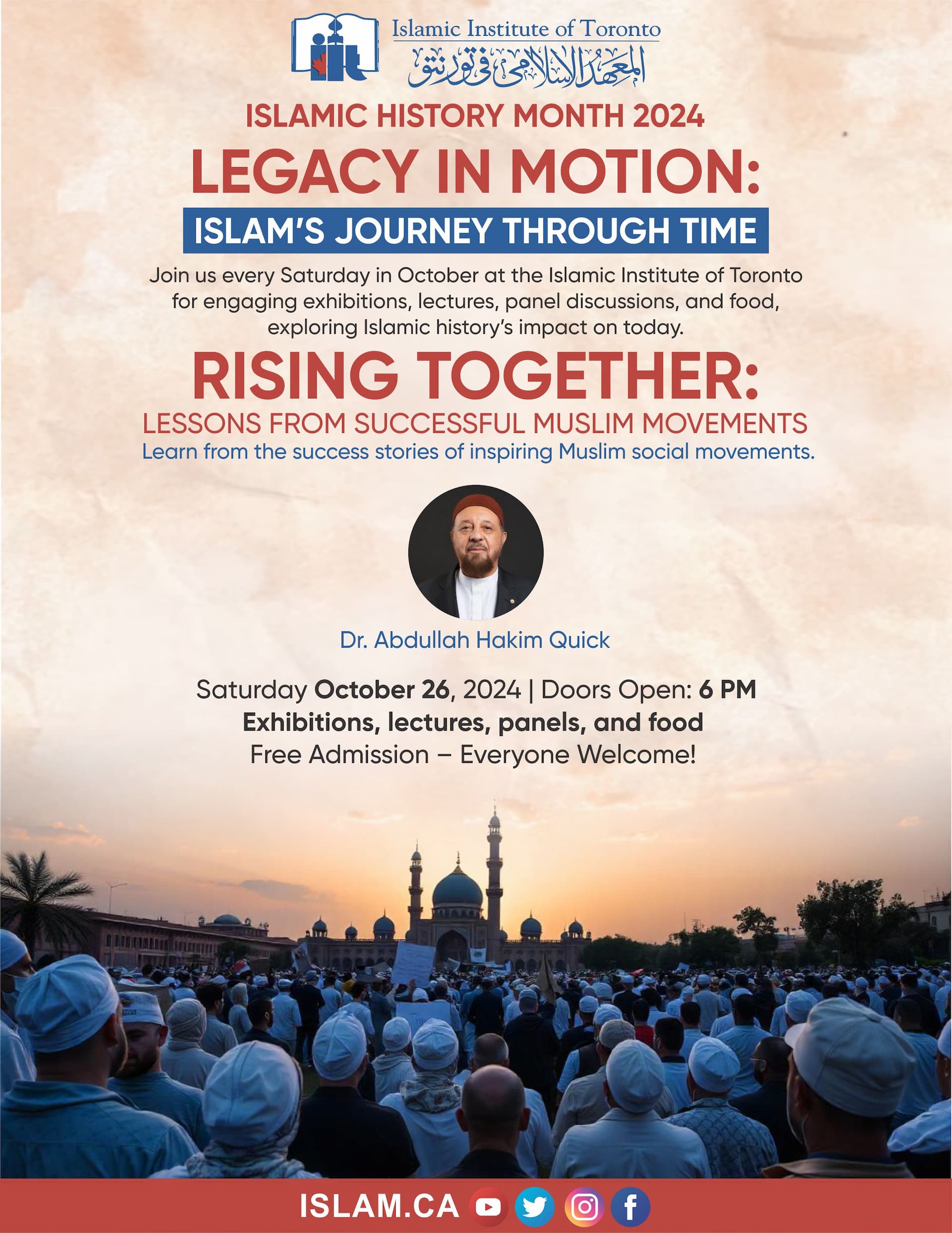 Islamic History Month 2024 - Islamic Institute of Toronto