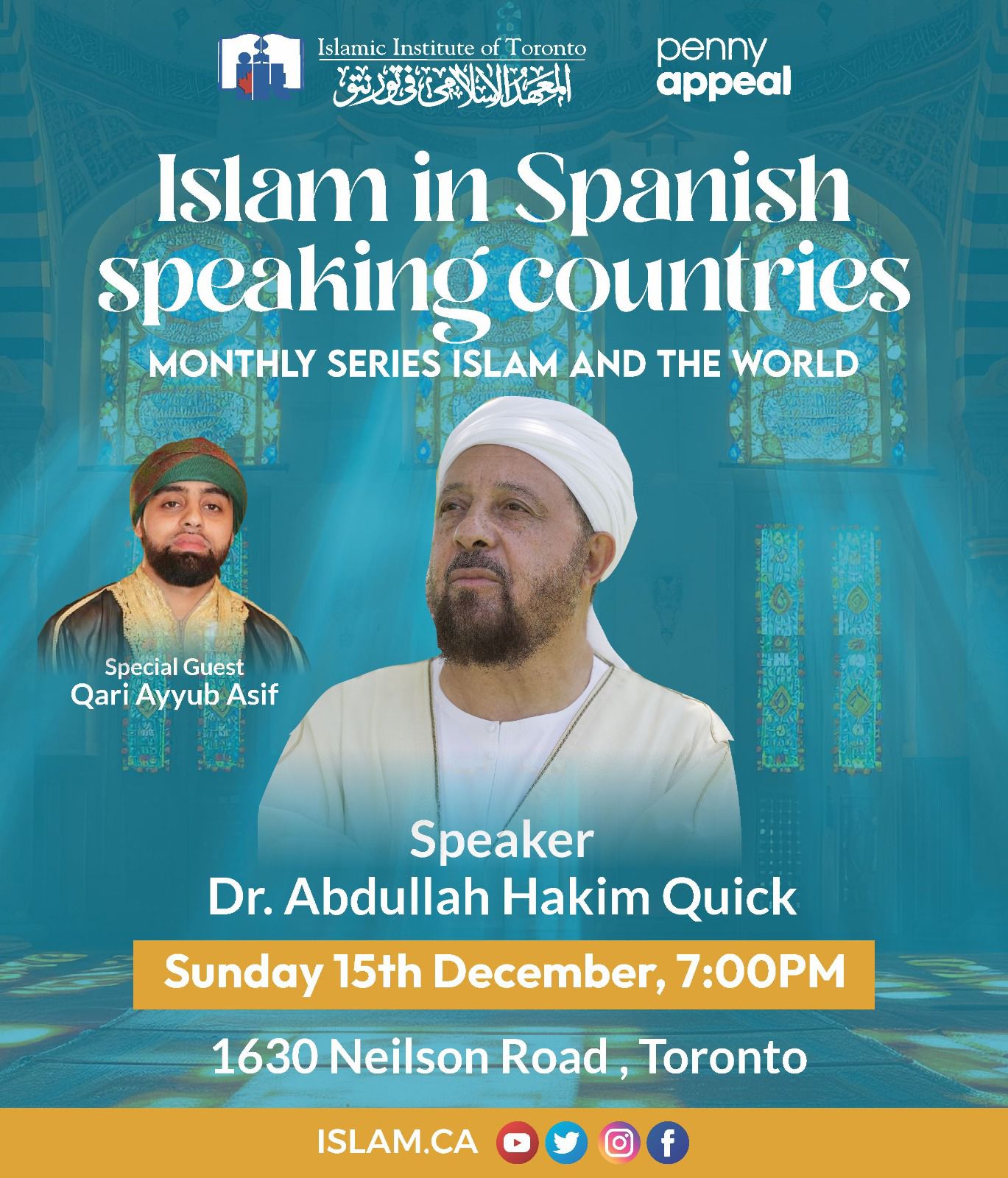 New series: Islam and the World - Islamic Institute of Toronto