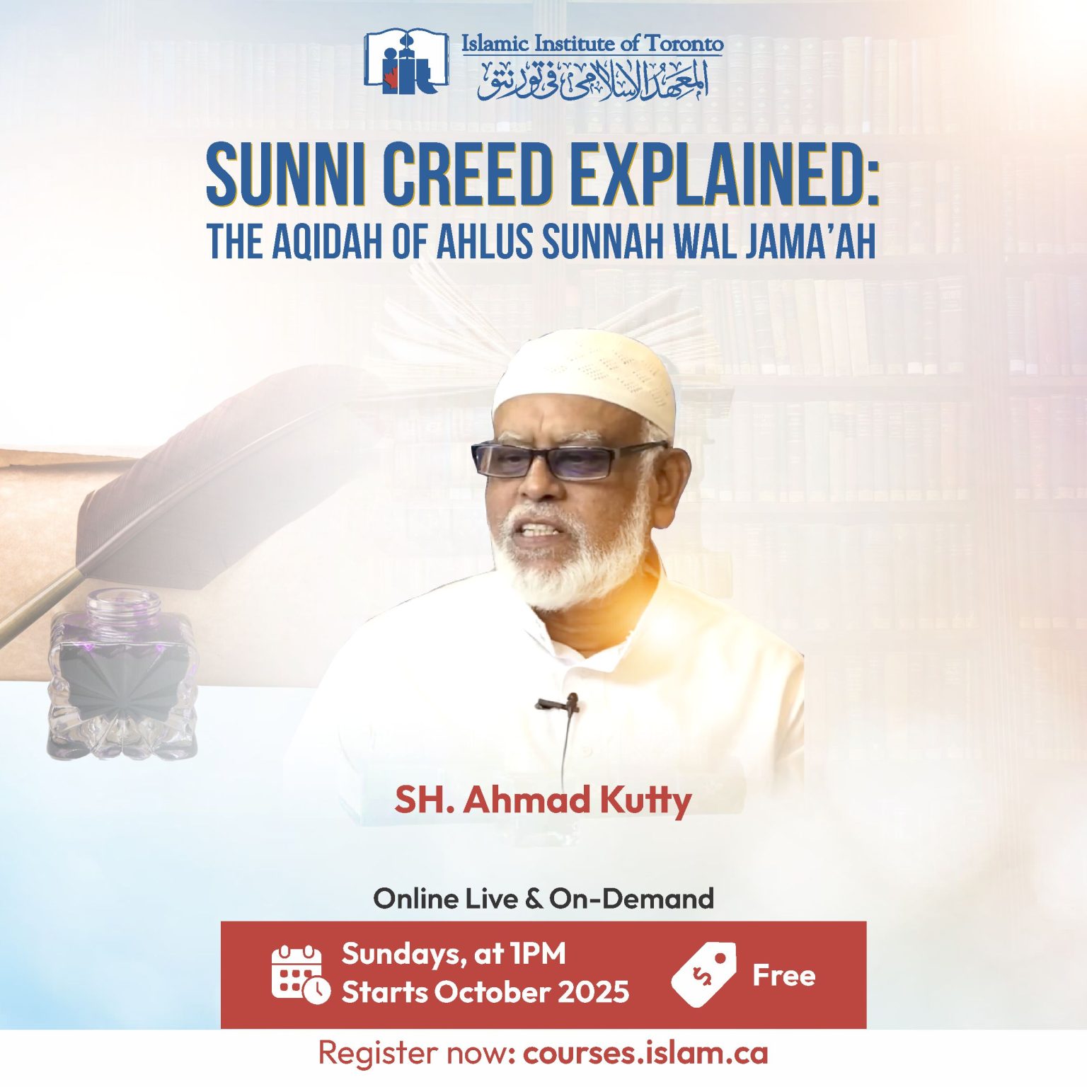New Course: Sunni Creed Explained: The Aqidah of Ahlus Sunnah wal Jama’ah - Islamic Institute of ...
