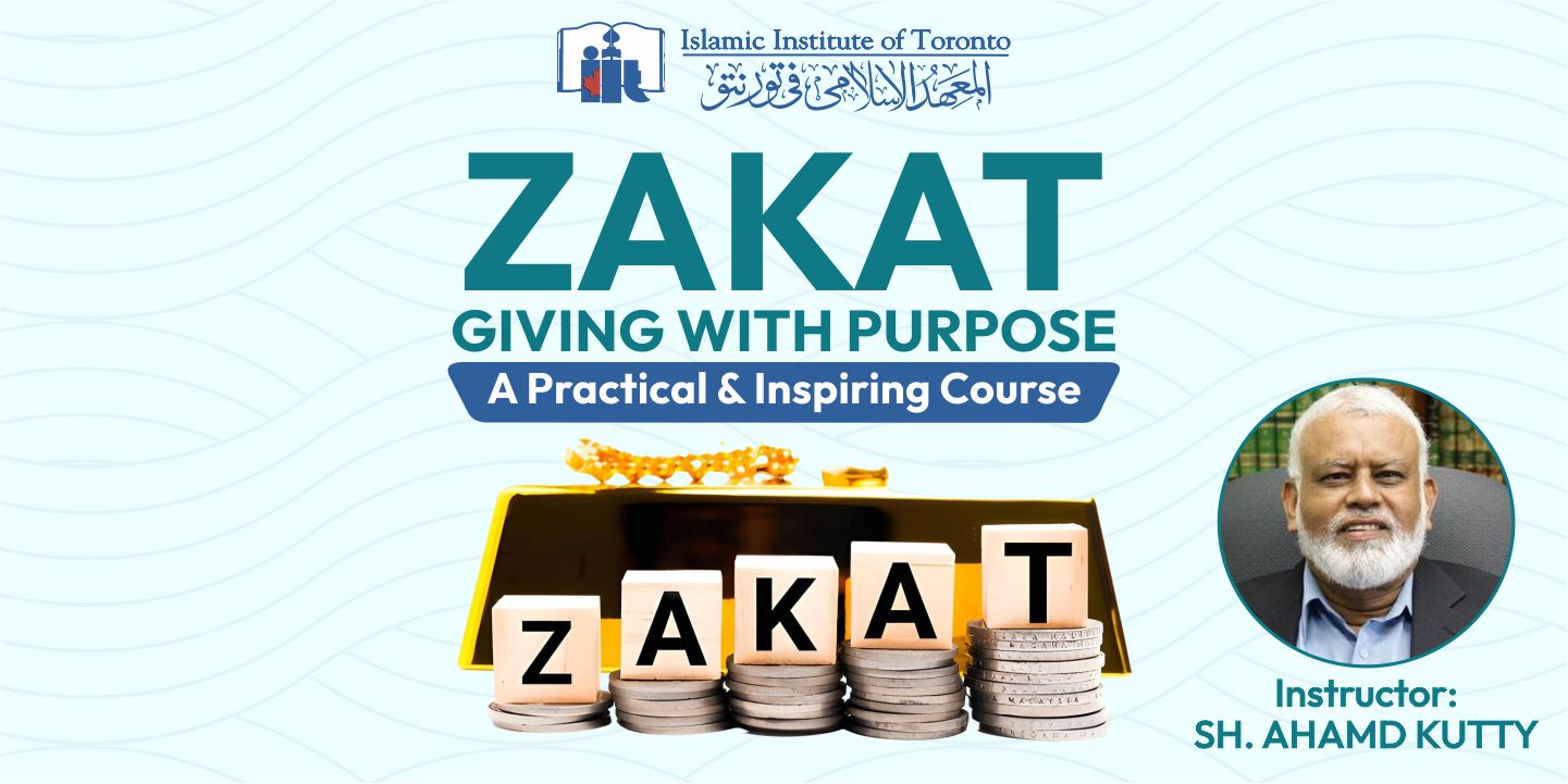 Zakat: Giving With Purpose — A Practical & Inspiring Course - Islamic ...